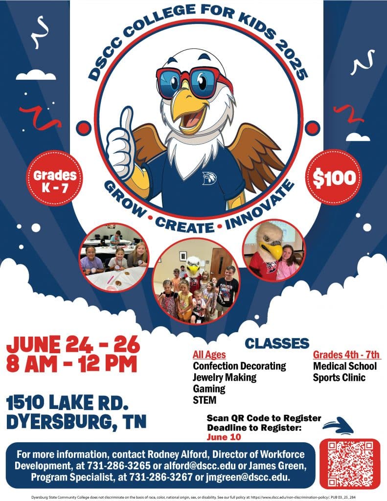 Events for May 2026 – Dyersburg State Community College